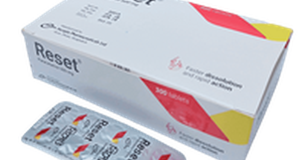 Reset 500 500mg Tablet | Samm Care